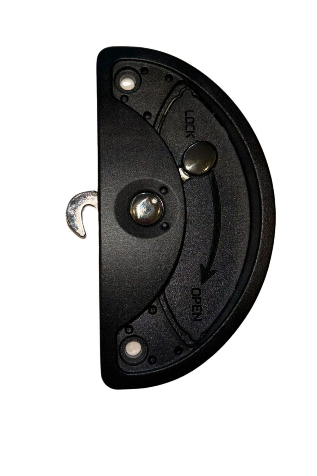 TRADEBASE Fly Screen Door Latch Snib Sliding Kit with Striker Plate 3 Piece