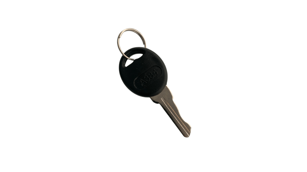 Window Winder White Left Hand Lockable Keyed Alike - Durable